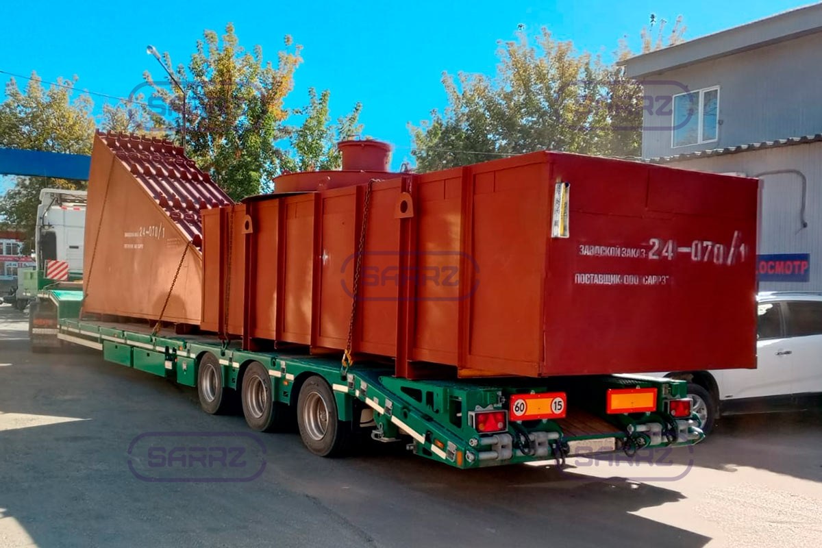 Pure water tanks produced by SARRZ